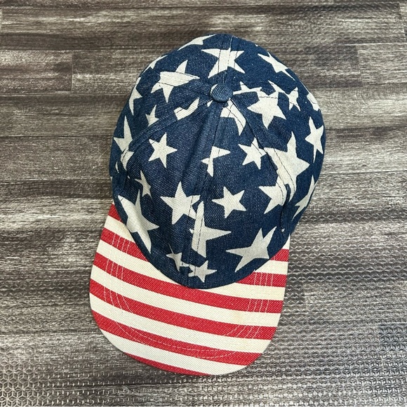 Mudd | Accessories | Womens One Size Usa Flag Americana Theme Baseball ...